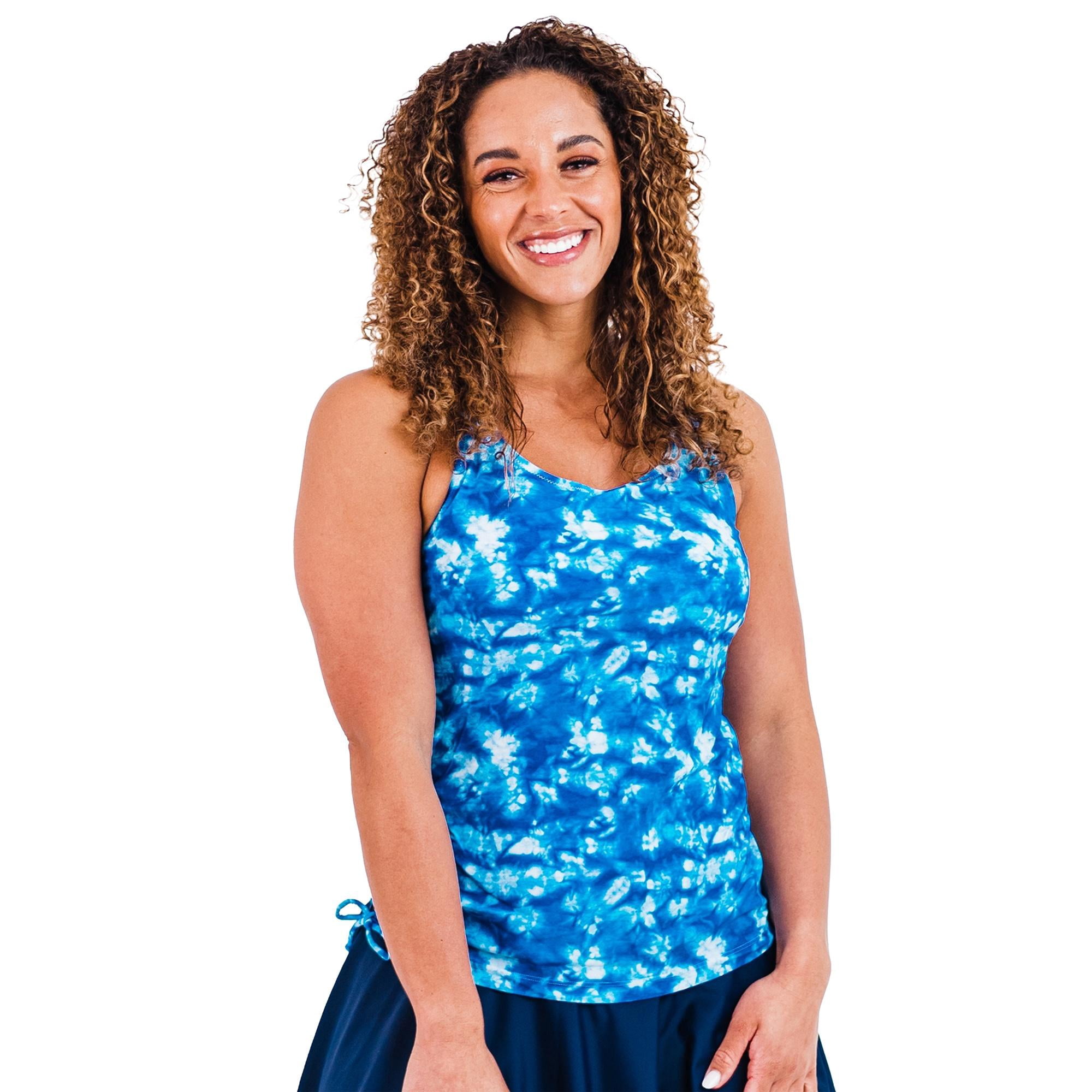 Calypsa Women's and Women's Plus Tankini Maya Swim Top - Walmart.com