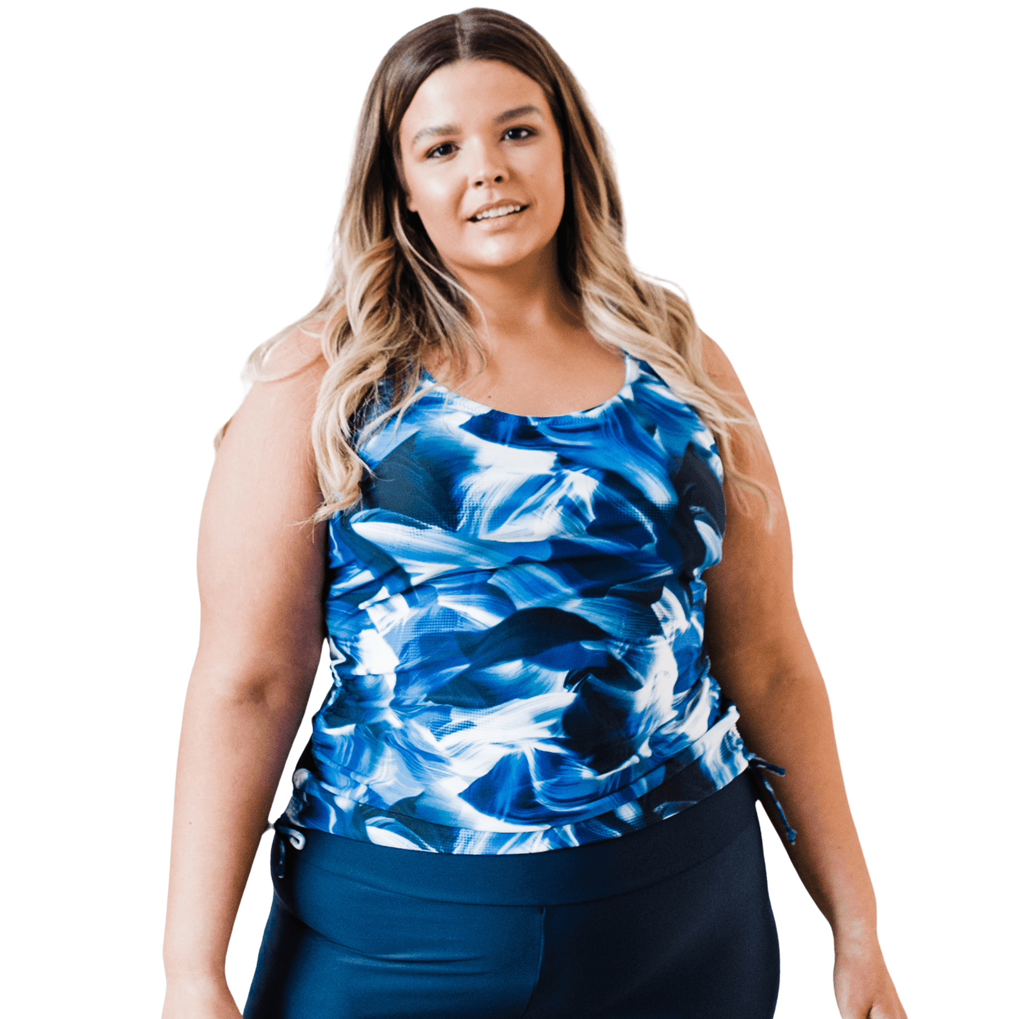 Calypsa Women's and Women's Plus Tankini Maya Swim Top - Walmart.com