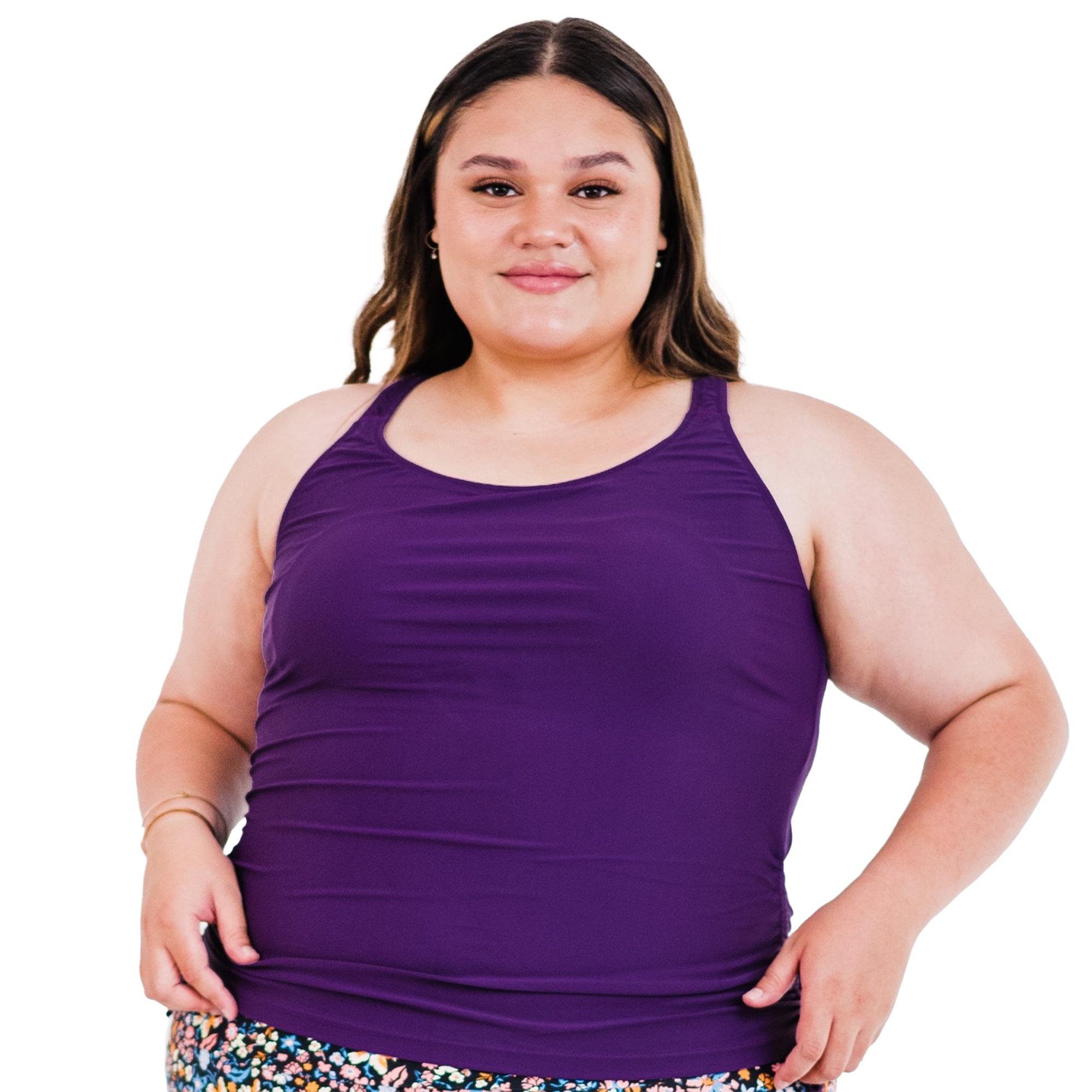 Calypsa Women's and Women's Plus Tankini Maya Swim Top - Walmart.com