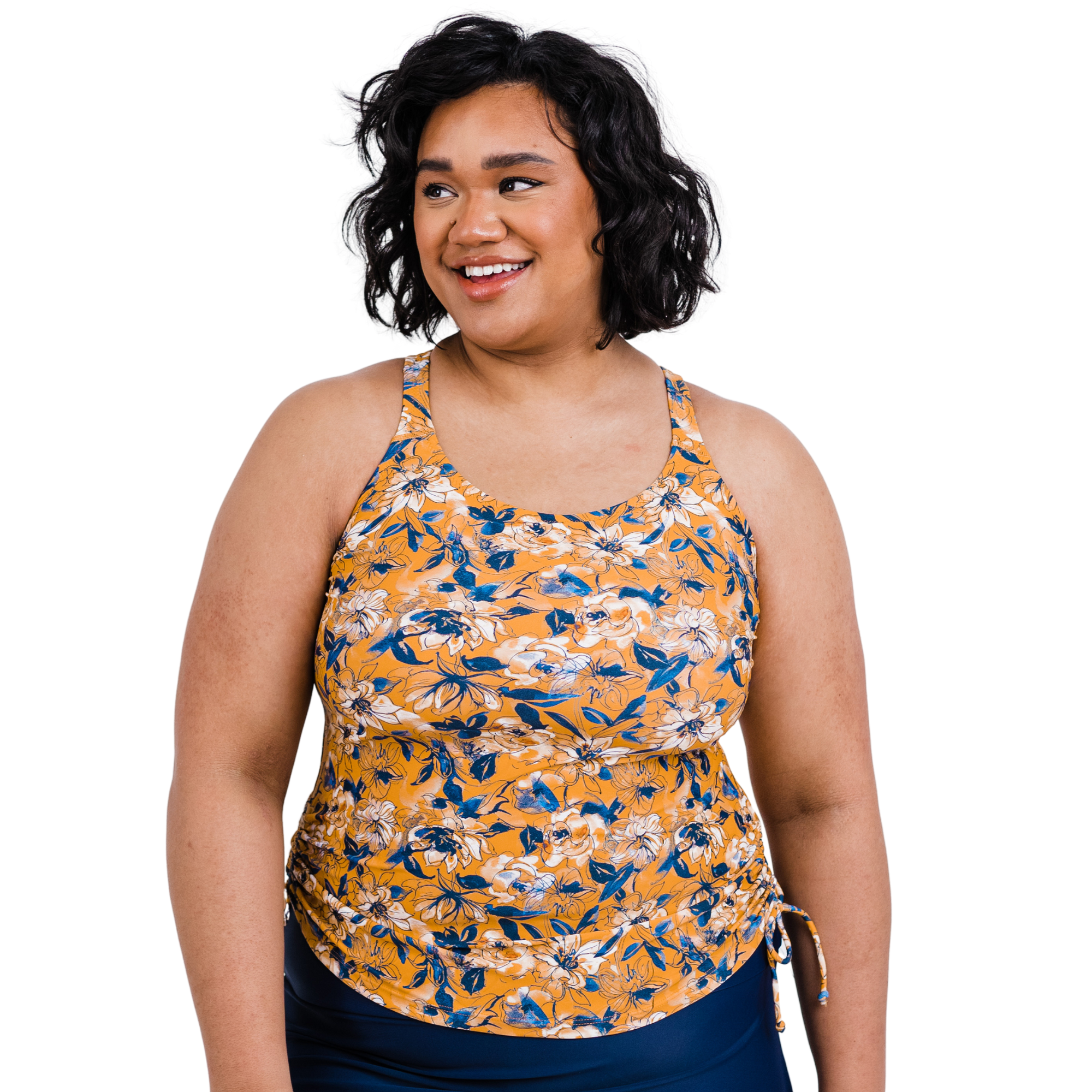 Calypsa Women's and Women's Plus Tankini Maya Swim Top - Walmart.com