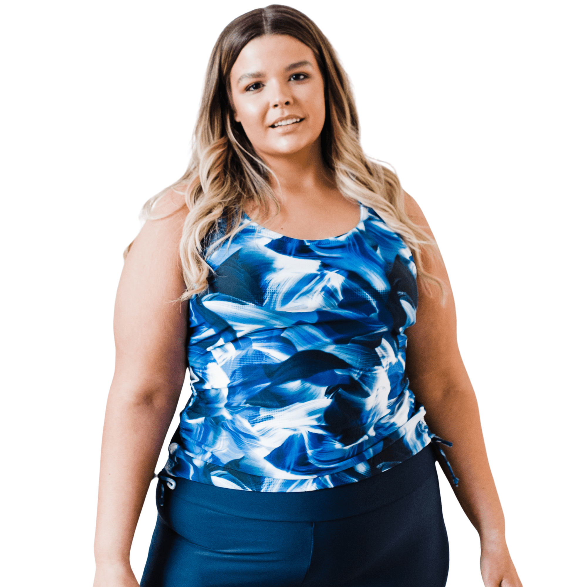 Calypsa Women's and Women's Plus Tankini Maya Swim Top - Walmart.com