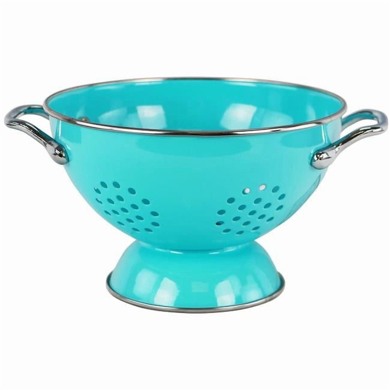 Calypso Basics 1.5qt Colander Turquoise - Walmart.com
