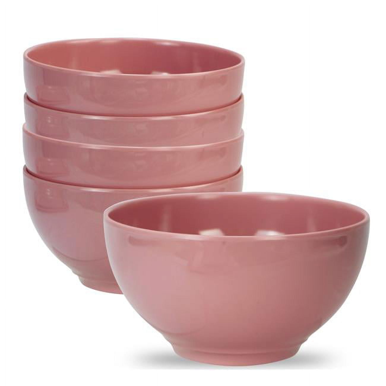 Calypso Basics, 6pc Melamine Bowl Set, Pink - Walmart.com