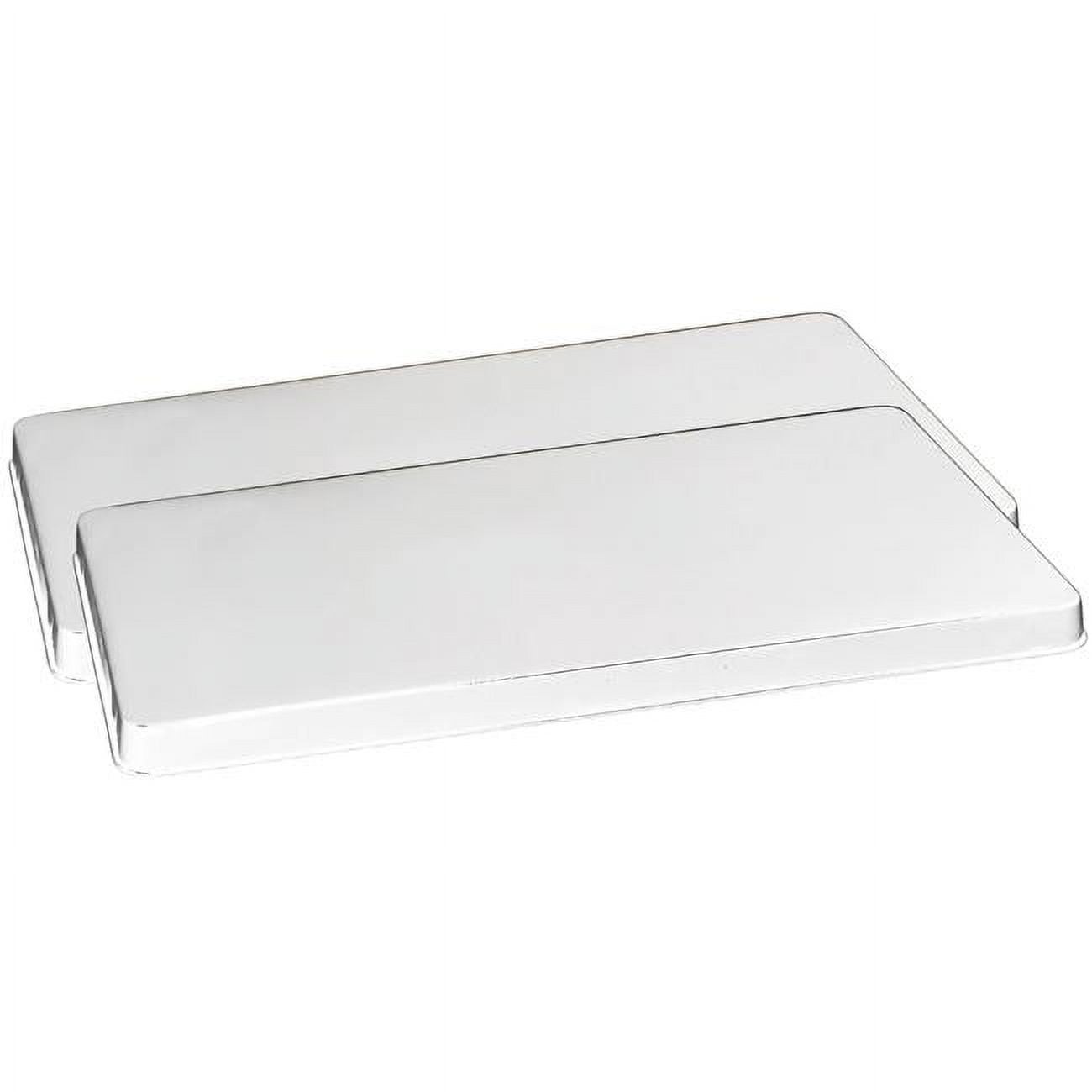 Calypso Basics White Rectangular Gas Burner Cover Set of 2, 11x19 ...