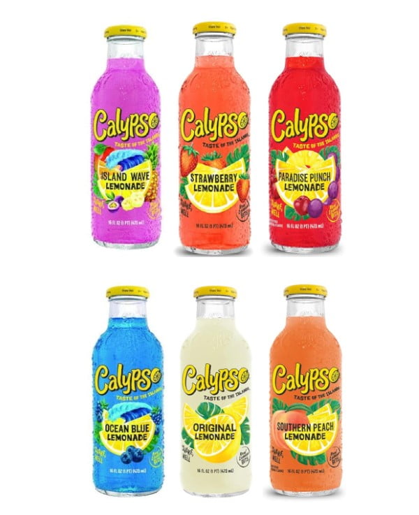 Calypso Flavor Fiesta: 12-Pack Variety Pack with two 6-Packs and ten 4 ...
