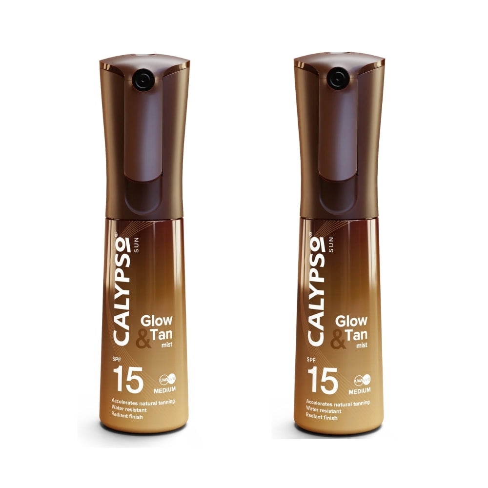 Calypso Glow & Tan Mist Spf 15 100 ml -2 Pack - Walmart.com
