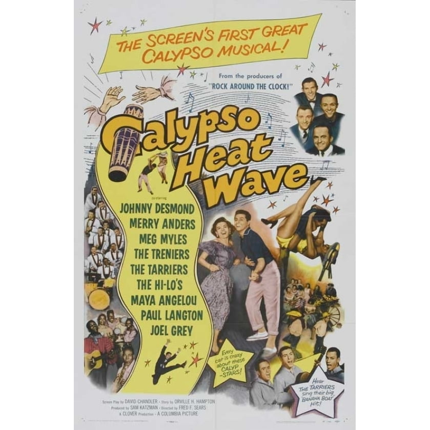 Calypso Heat Wave Movie Poster (11 x 17) - Walmart.com