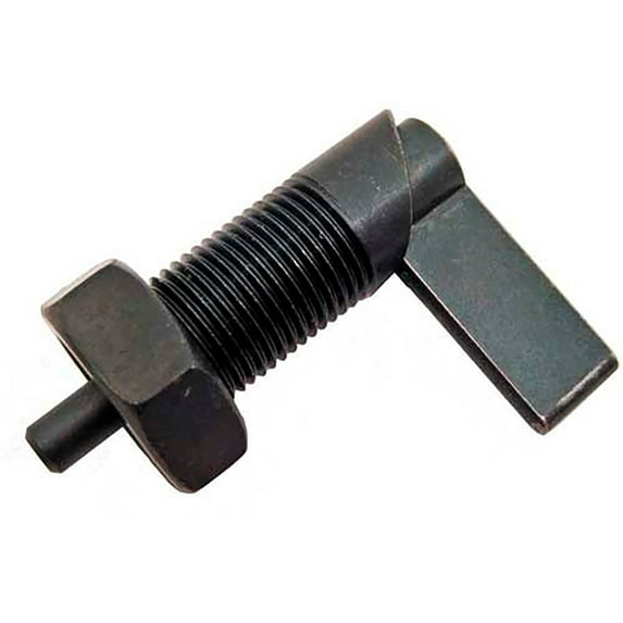 Cam Action Indexing Plunger w/ Lock Nut - Black Oxide Steel 3/4-16 ...