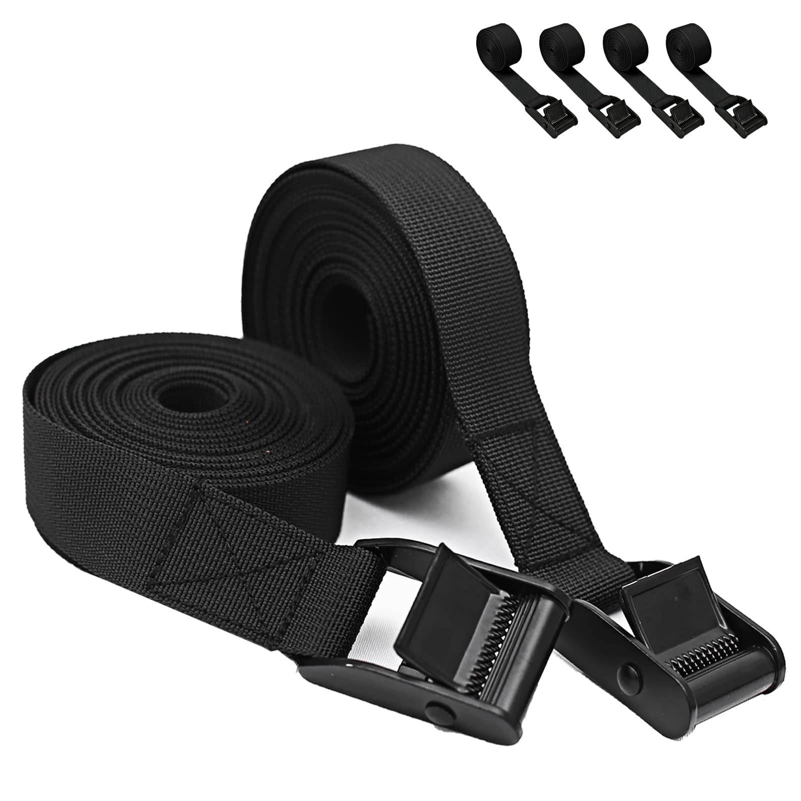 Cam Buckle Tie Down Straps, Heavy Duty Lashing Secure Straps Cinch ...
