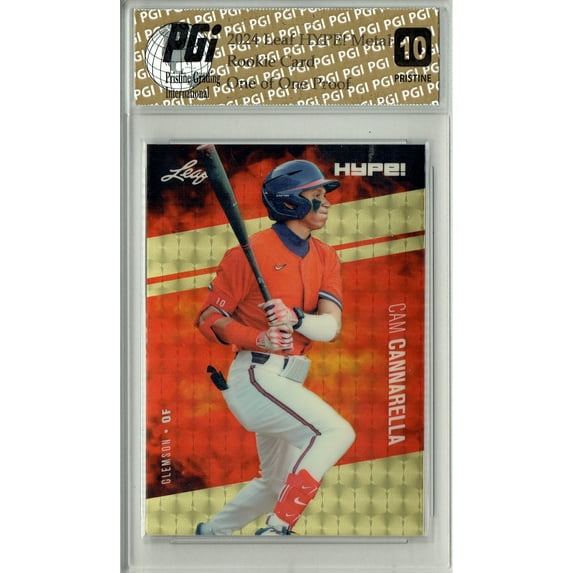 Cam Cannarella 2024 Leaf HYPE Metal HM01 Gold Superfractor Proof 1/1 ...