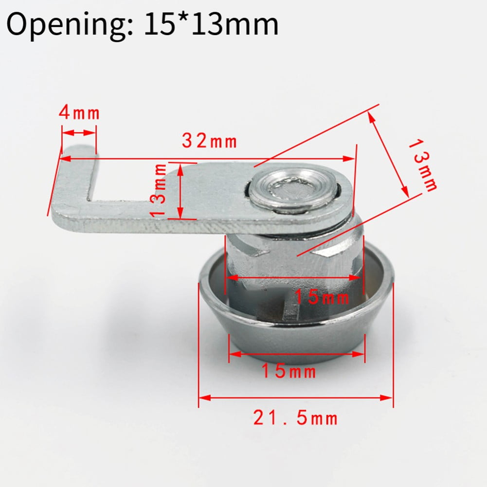 Cam Lock Cash Drawer Lock Lock Core Locker Secure Coding Silver Special ...