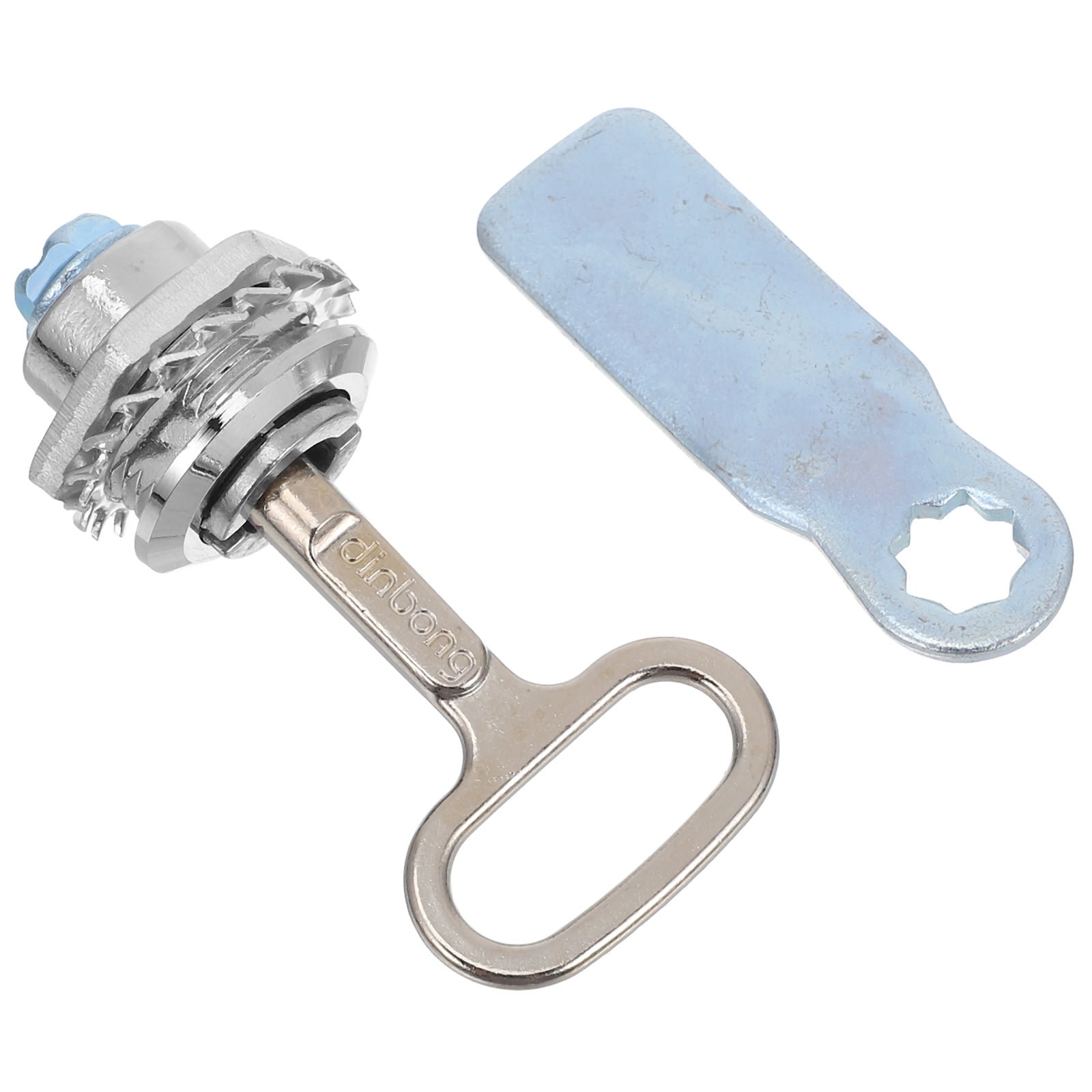 Cam Lock Key Set With Lock Plate Zinc Alloy Key For Trash Bin And ...