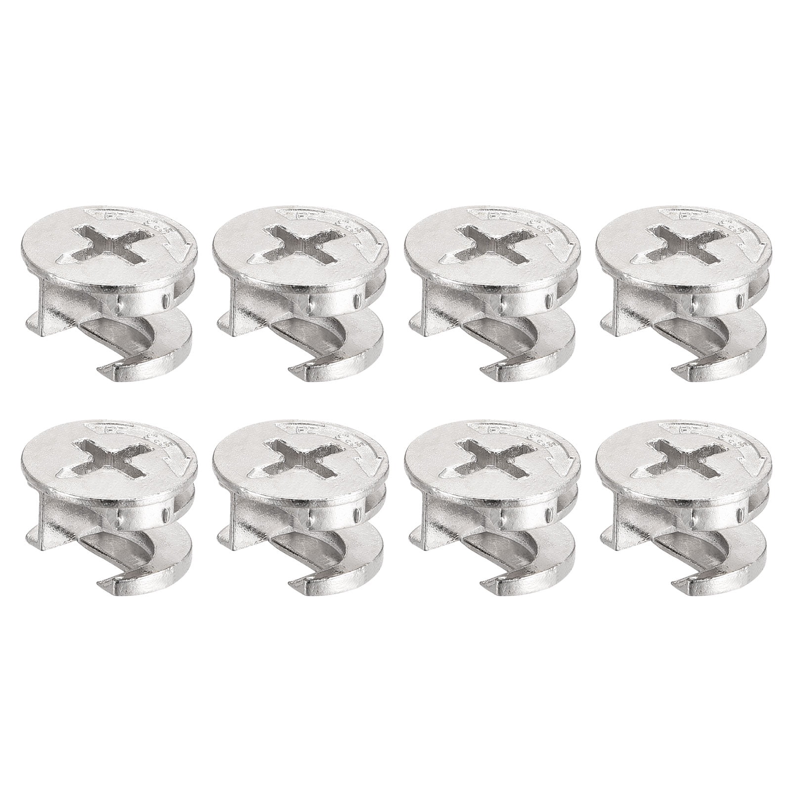Uxcell Cam Lock Nut for Furniture 14.6x9.5mm Joint Connector Locking ...