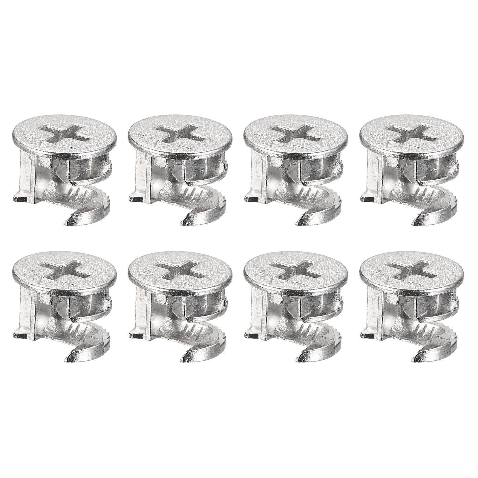 Cam Lock Nut for Furniture, 8 Pack 14.6x11.5mm Joint Connector Locking ...