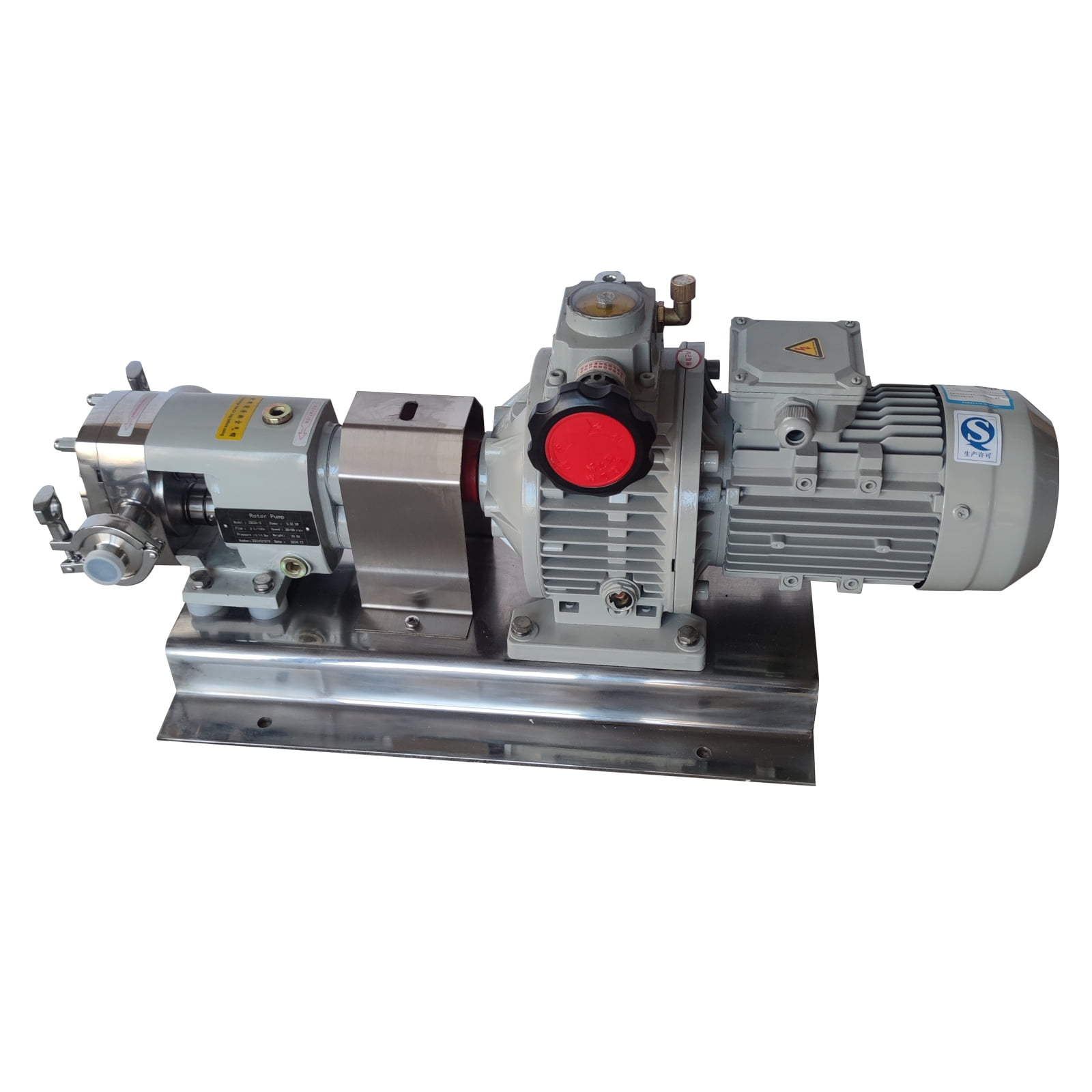 Cam Rotor Pump Rotary Lobe Transfer Pump Colloid Pump Homogenizer ...