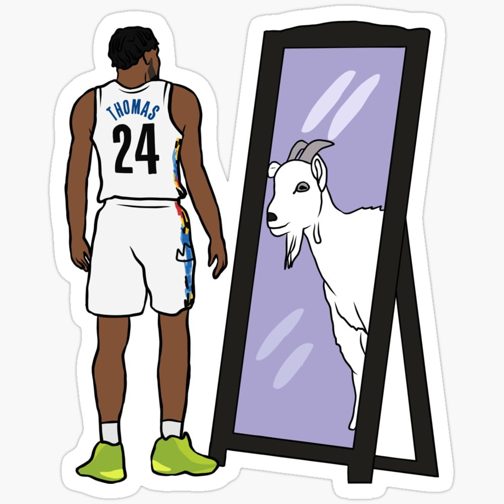 Cam Thomas Mirror Goat Sticker Phone Decal Water Bottle Stickers Car ...