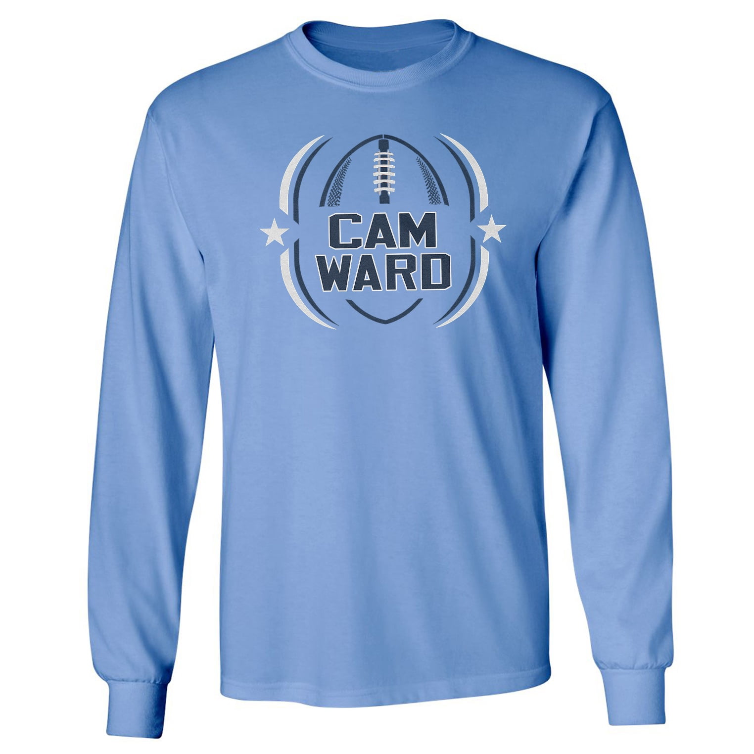 Cam Ward Logo Tribute - Tennessee Star Legacy Long Sleeve T-Shirt ...