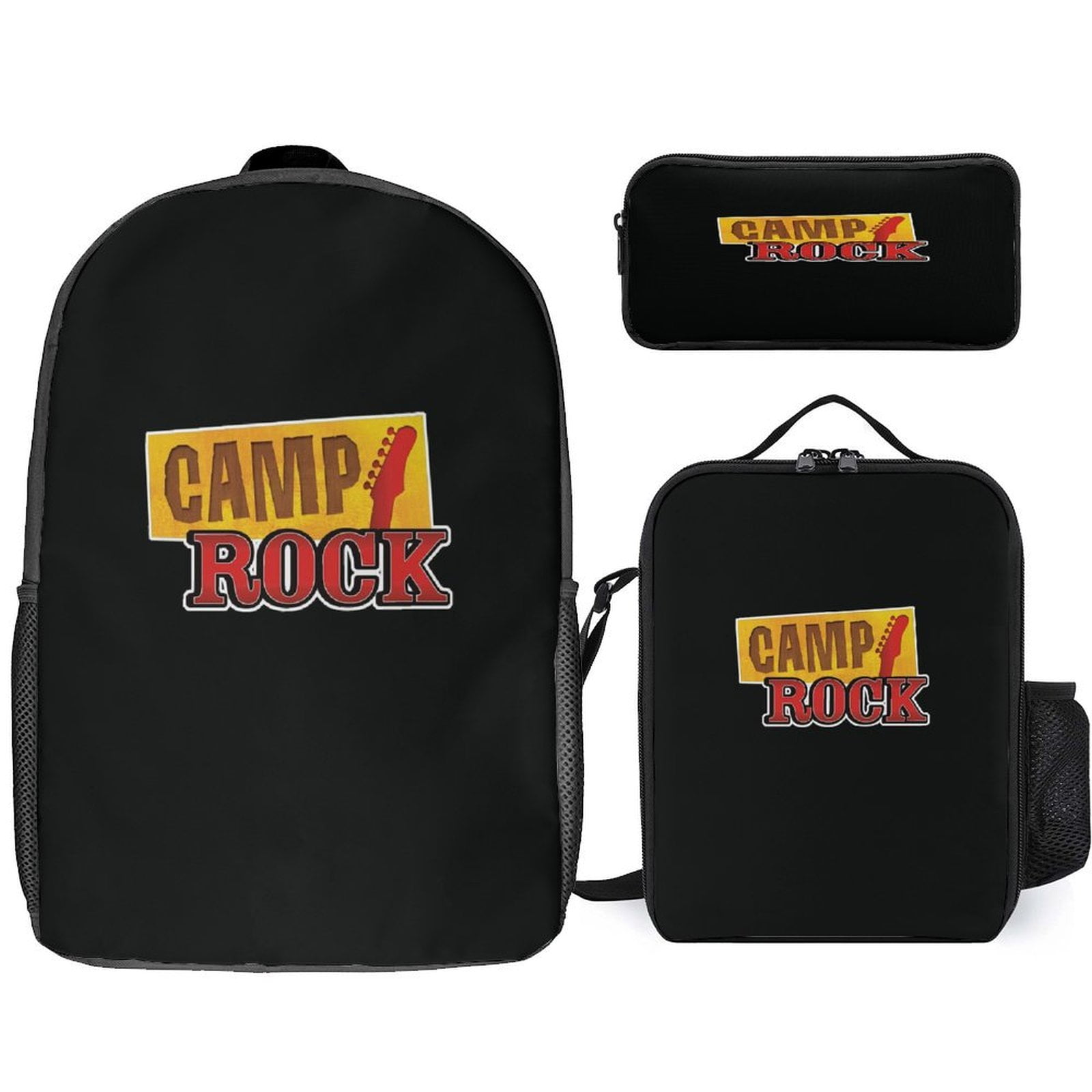 Cam-p Roc Backpack Set Cartoon Backpacks with Pencil Case & Lunch Bag ...