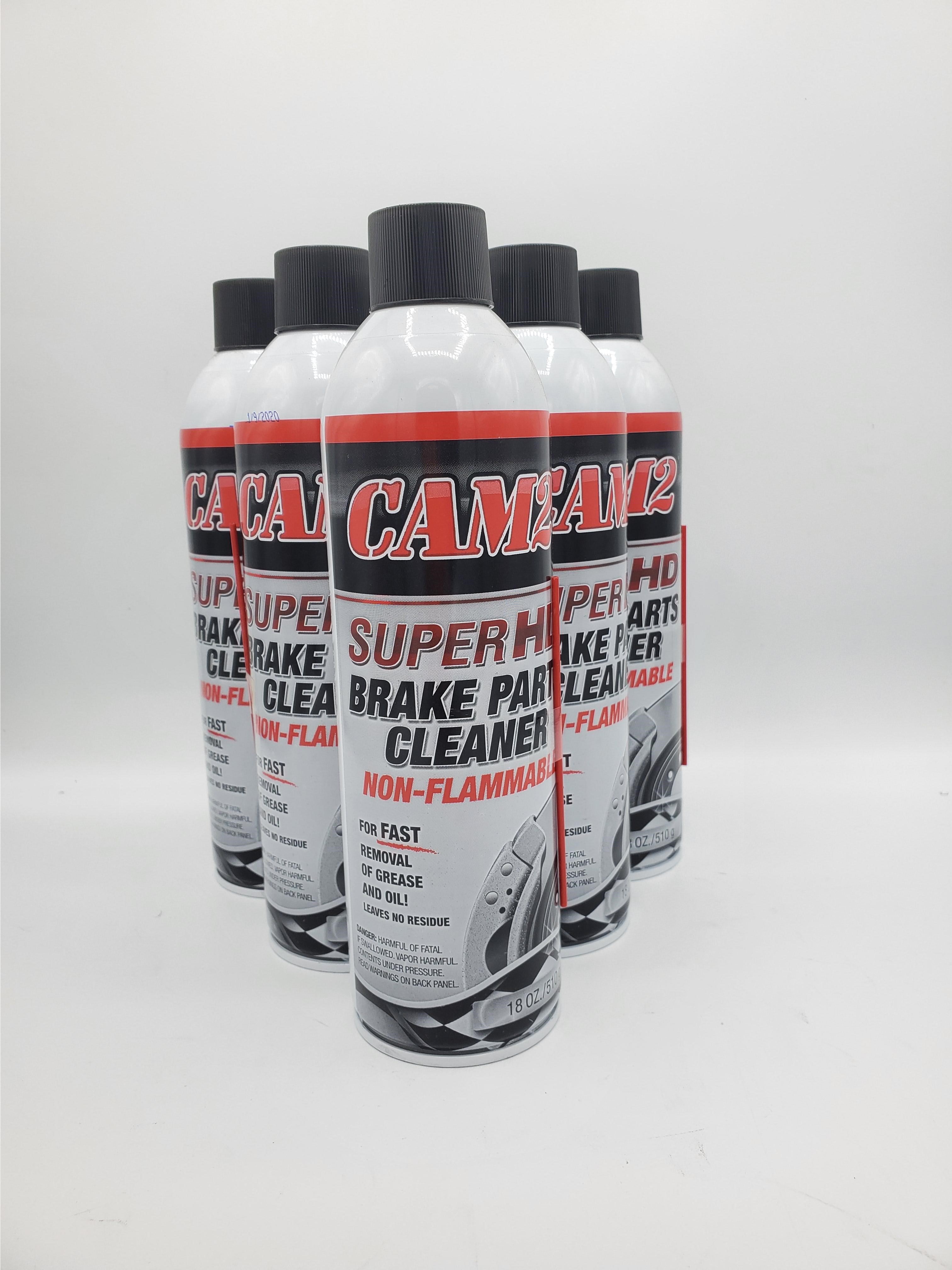 CAM2 Bulk Clean Fluid Case - SUPER HD Brake Parts Cleaner 18oz w/ Straw ...
