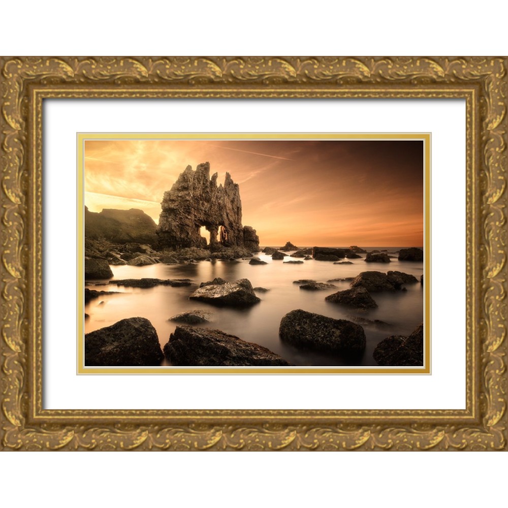 Camacho, Anto 14x11 Gold Ornate Wood Framed with Double Matting Museum ...