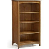 Noble House Jake 4 Shelf Bookcase, Brown - Walmart.com
