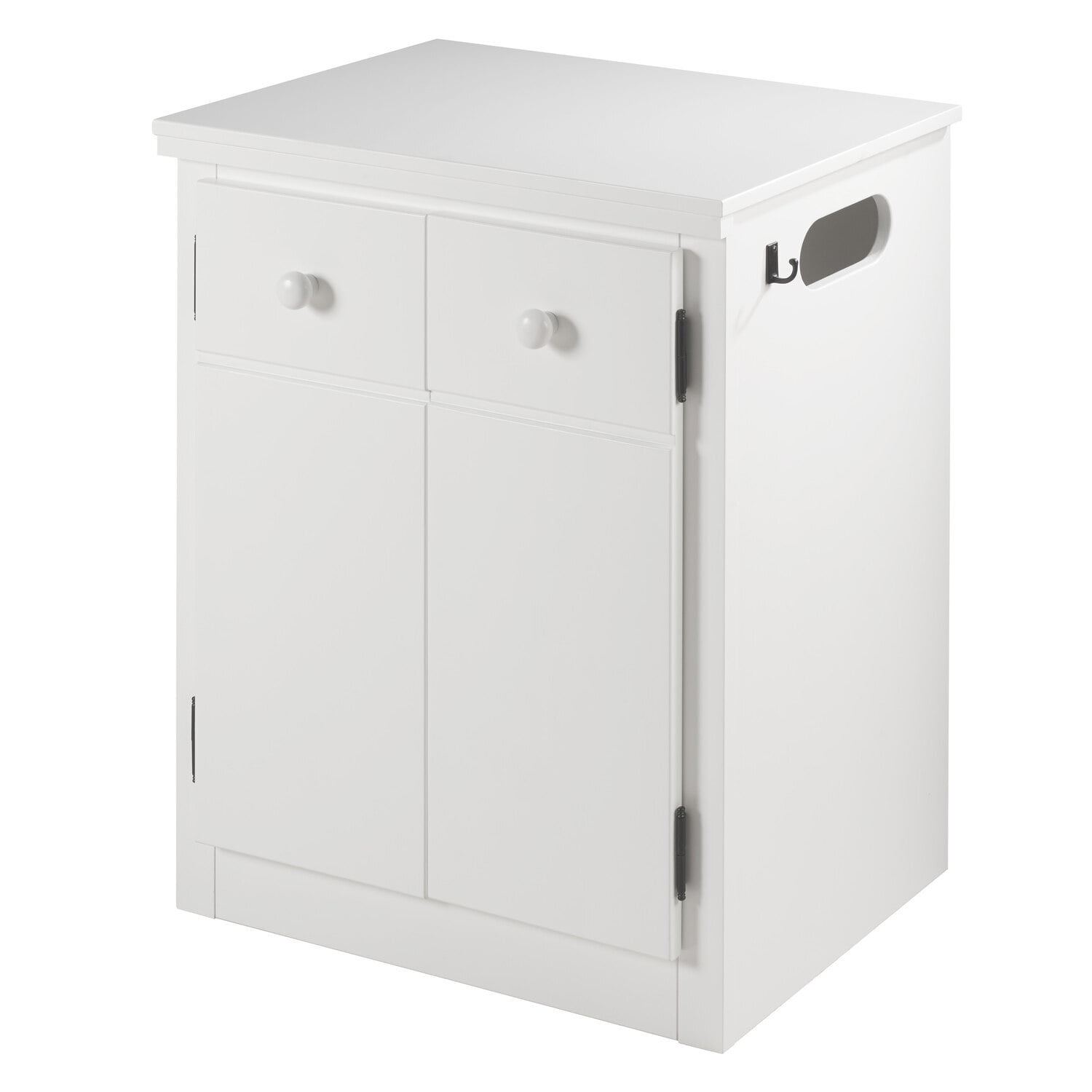 Camaflexi CPAP Night Stand - 2 Door - White Finish - Walmart.com