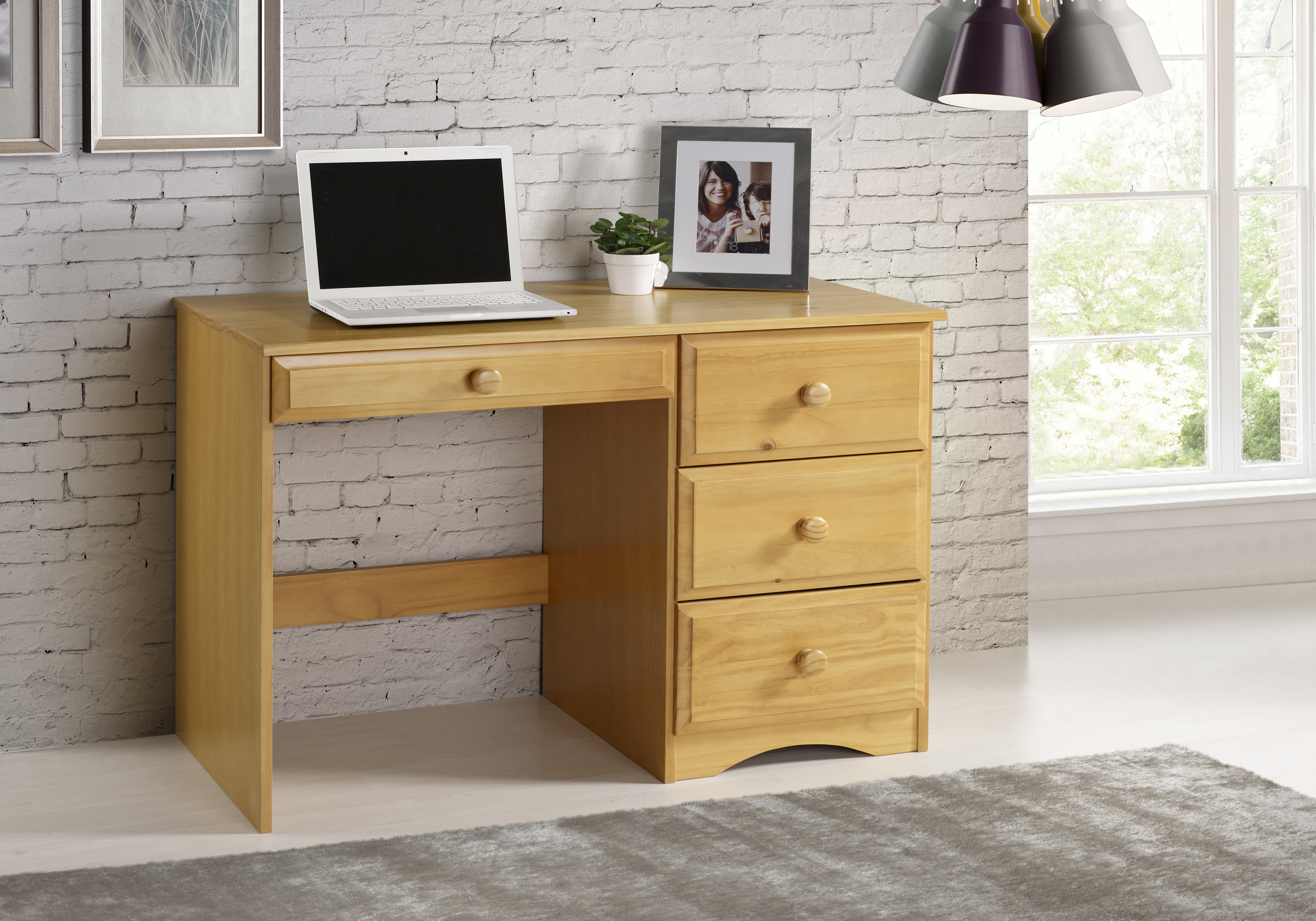 Camaflexi Children's Wooden Writing Desk, Functional Study Storage for ...