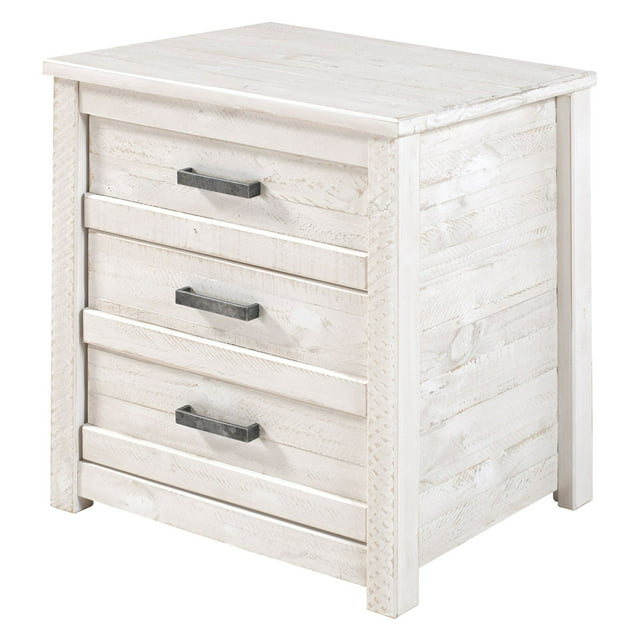 Free Shipping! Camaflexi Rustic Nightstand 3-Drawer Night Stand Side ...