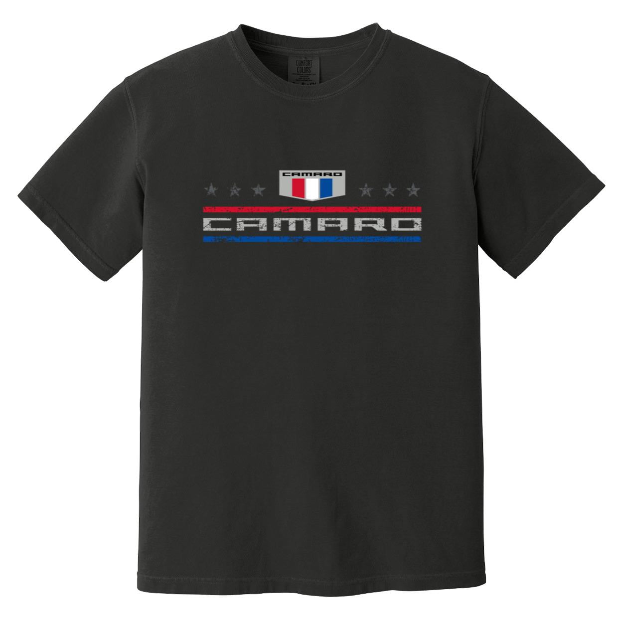Camaro Collector American Muscle Car Tribute Art Comfort Color T-shirt ...