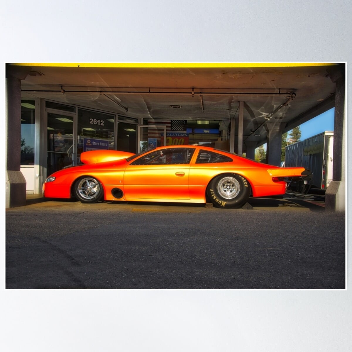 Camaro Nhra Pro Mod Drag Car Poster Wall Art, Modern Wall Decor For ...