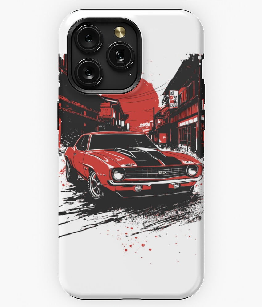 Camaro SS '69 Classic Muscle Car G6664 Phone Case for iPhone17 16 15 14 ...