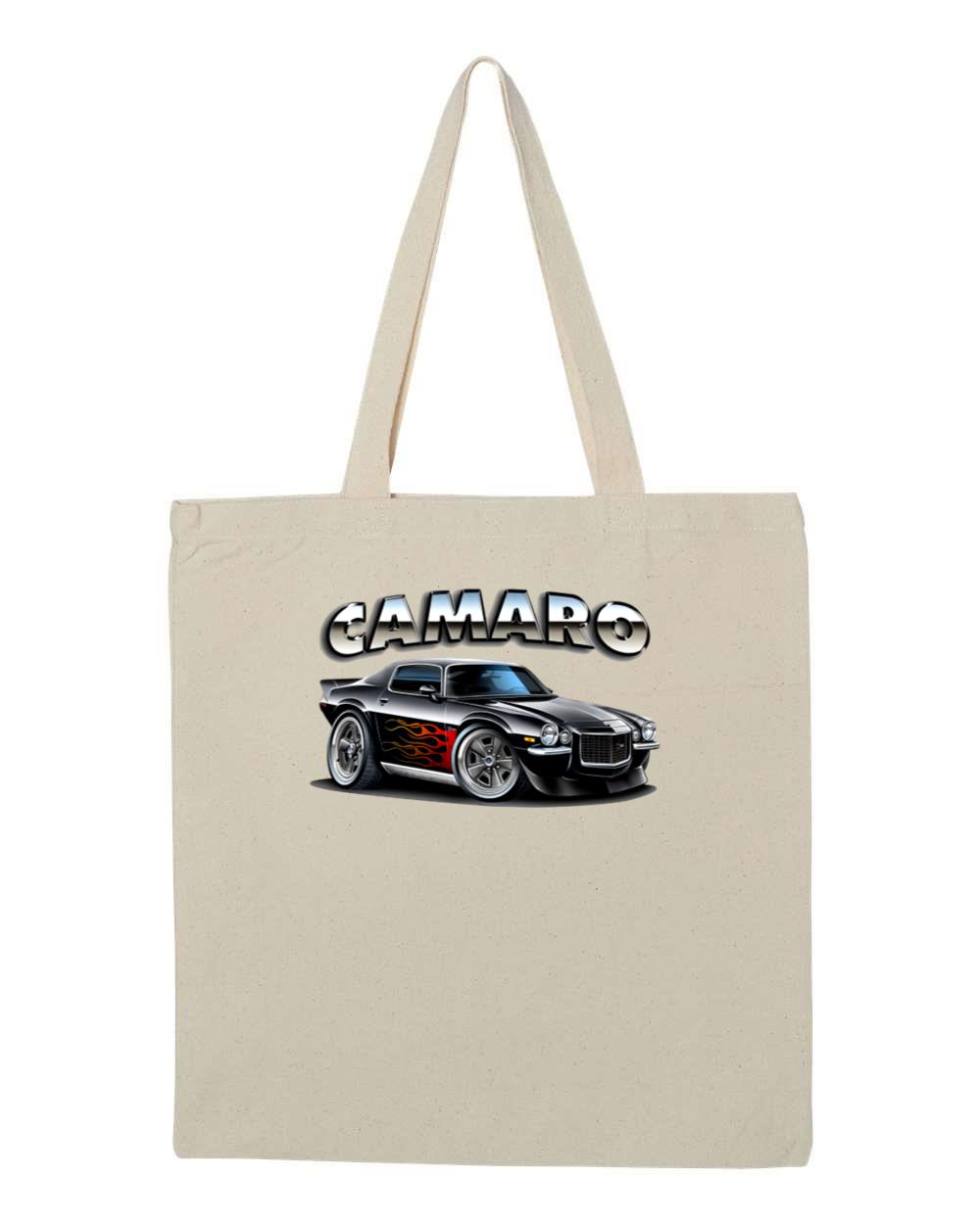 Camaro Speed Machine Bold Muscle Style Tote Bag for Car Fans - Walmart.com