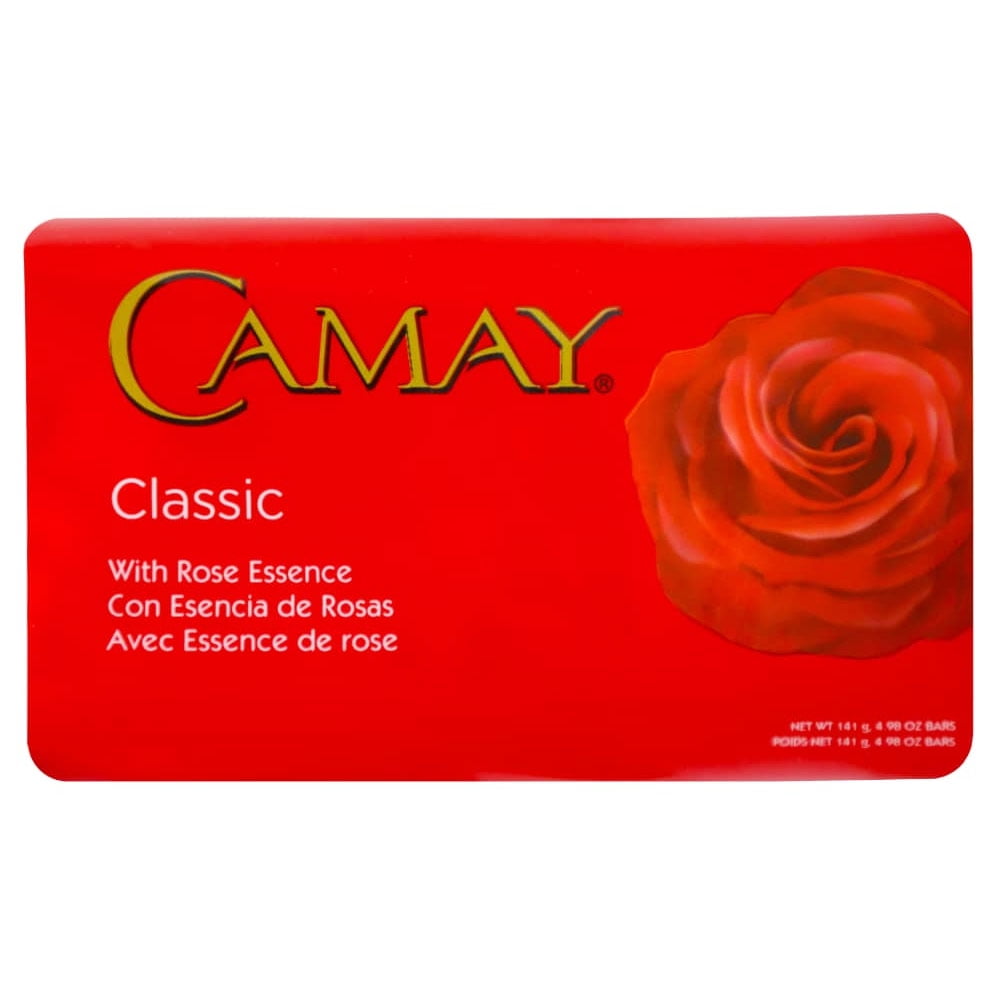 Camay Beauty Bar Soap Classic with Rose Essence, 4.98 Oz., Pack of 36 ...
