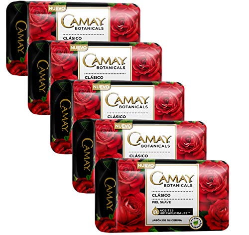 Camay Clasico Bar Soap 5 Bars x 150g - Walmart.com