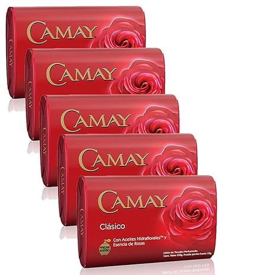 Camay Clasico Bar Soap 5 Bars x 150g - Walmart.com