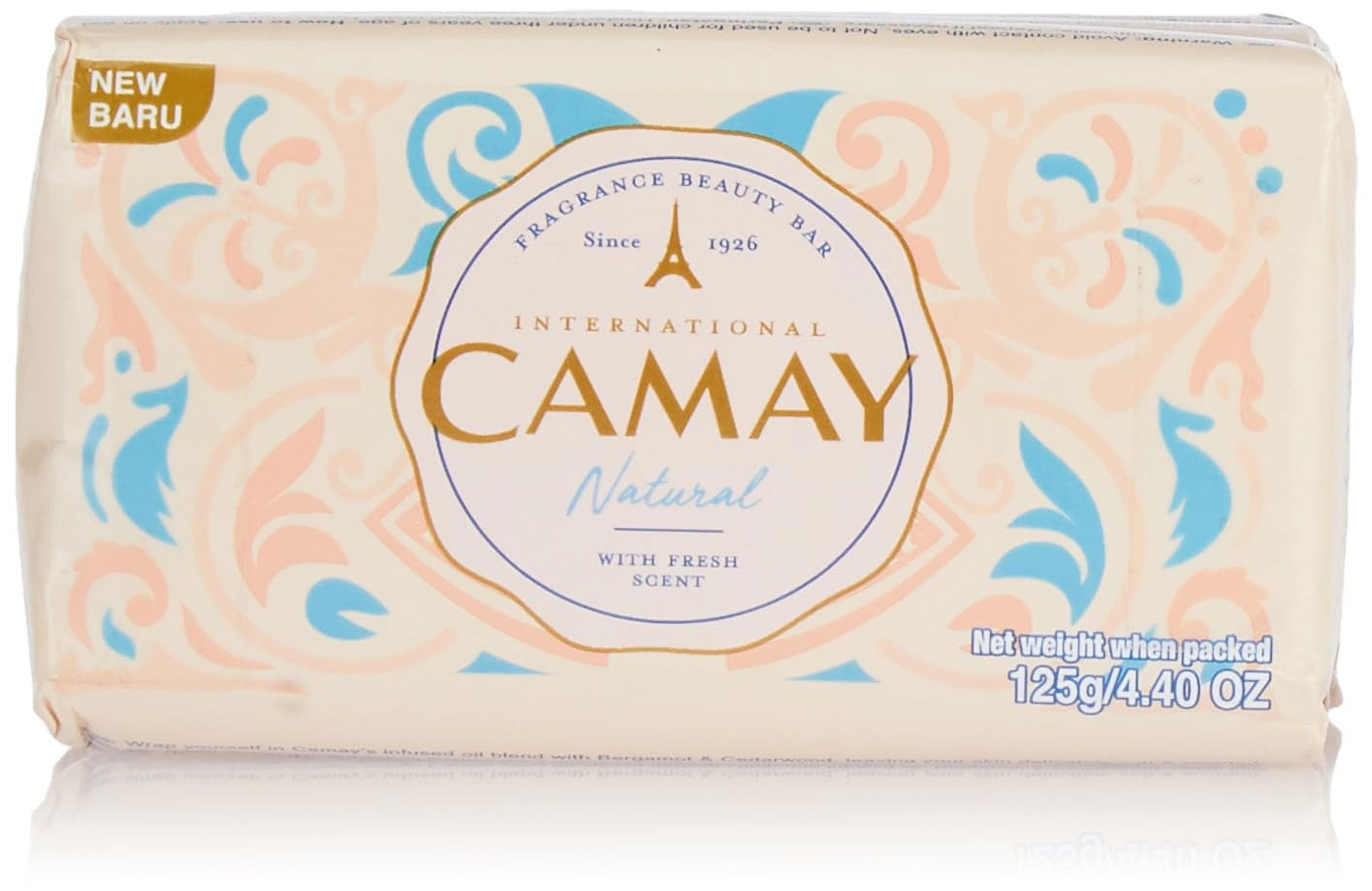 Camay Natural International Beauty Soap with Cedarwood & Imported Soap ...