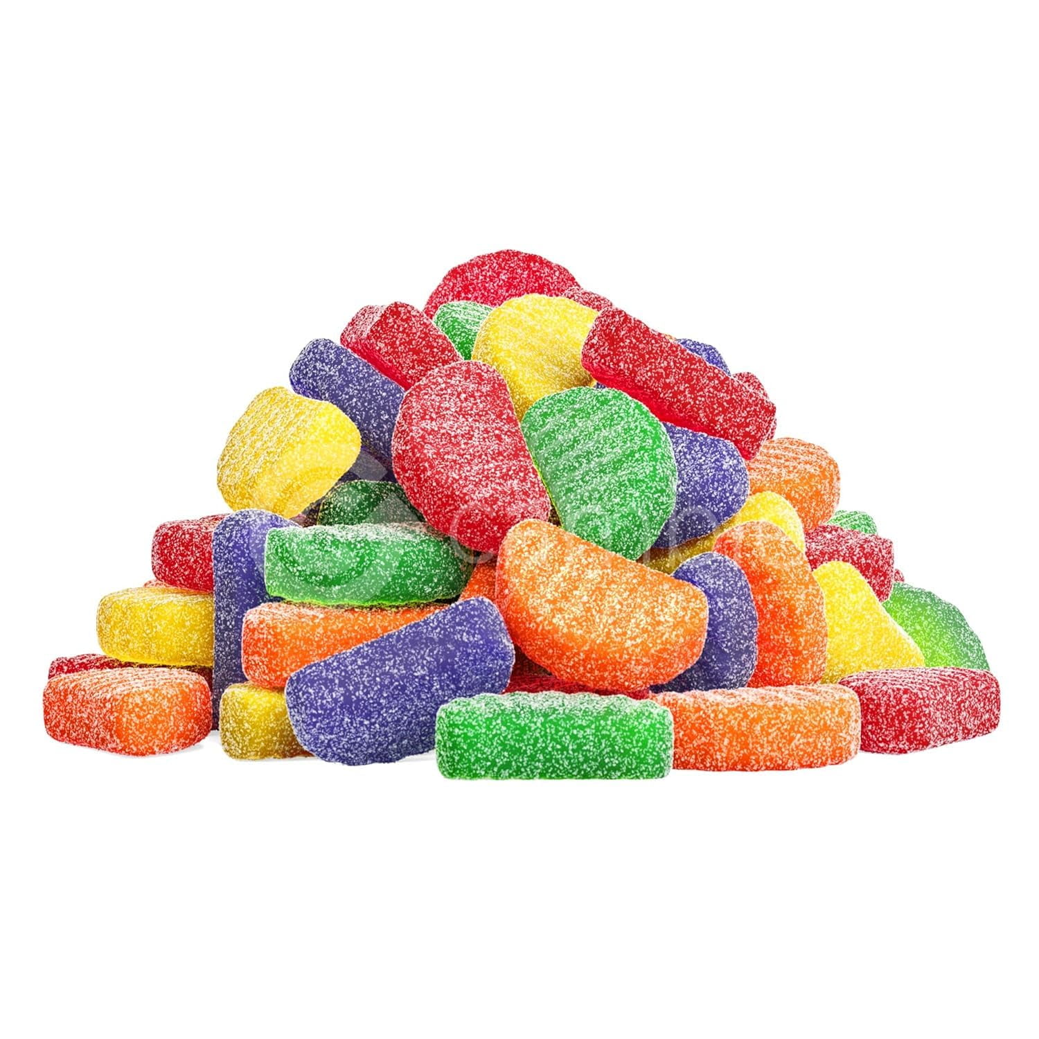 Cambie Fruit Slices Gummy Candy, MDA05 2 lb of Assorted Jelly Fruit Candy in Five Mouth-Watering ...