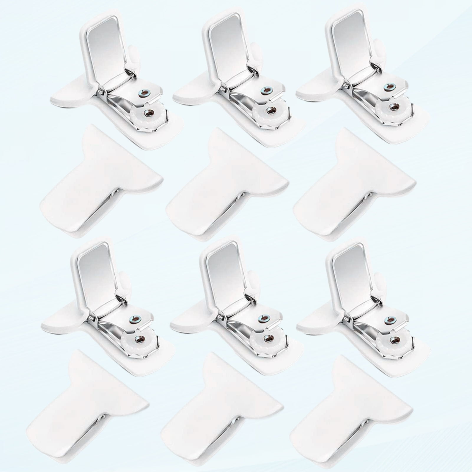 Cambiy Duvet Cover Clips | White Padded Quilt Clips | Bed Holder Pins ...