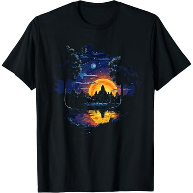 Cambodia Angkor Wat Cambodian Traditional Khmer Night T-Shirt - Walmart.com