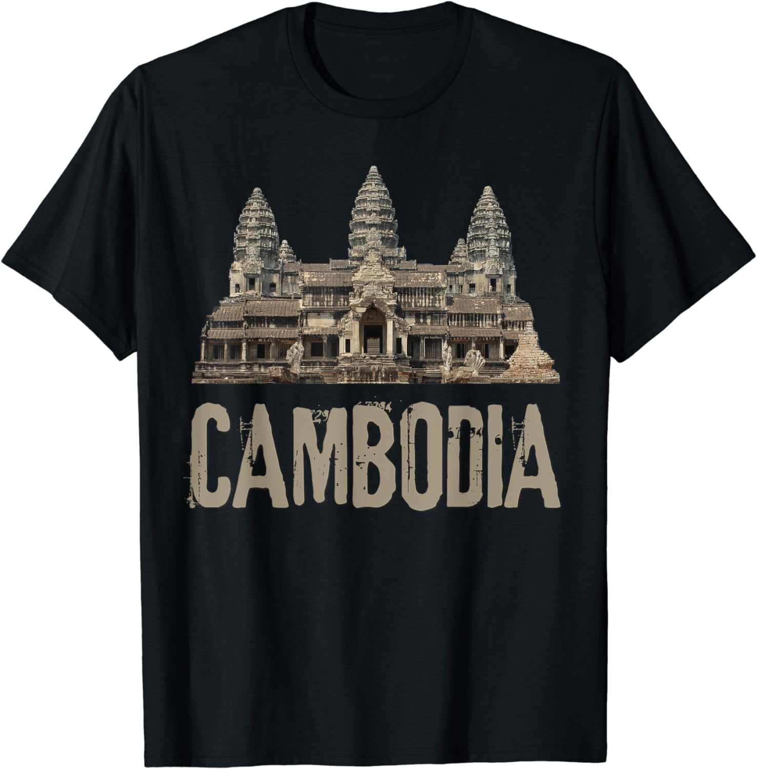 Cambodia Angkor Wat Khmer Historical Temple T-Shirt - Walmart.com
