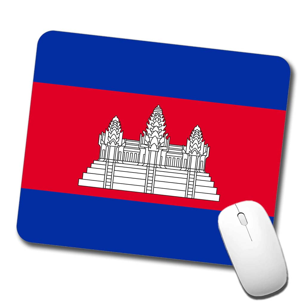Cambodia Country Flag Mouse Pad Low Profile Gaming Mat - Walmart.com