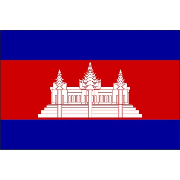 Cambodia Flag Sticker Phone Decal Water Bottle Stickers Car Decals ...
