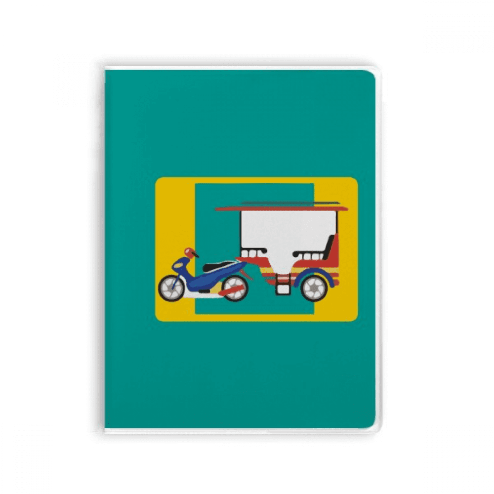 Cambodian Tourism Culture Car Notebook Gum Cover Diary Soft Cover ...