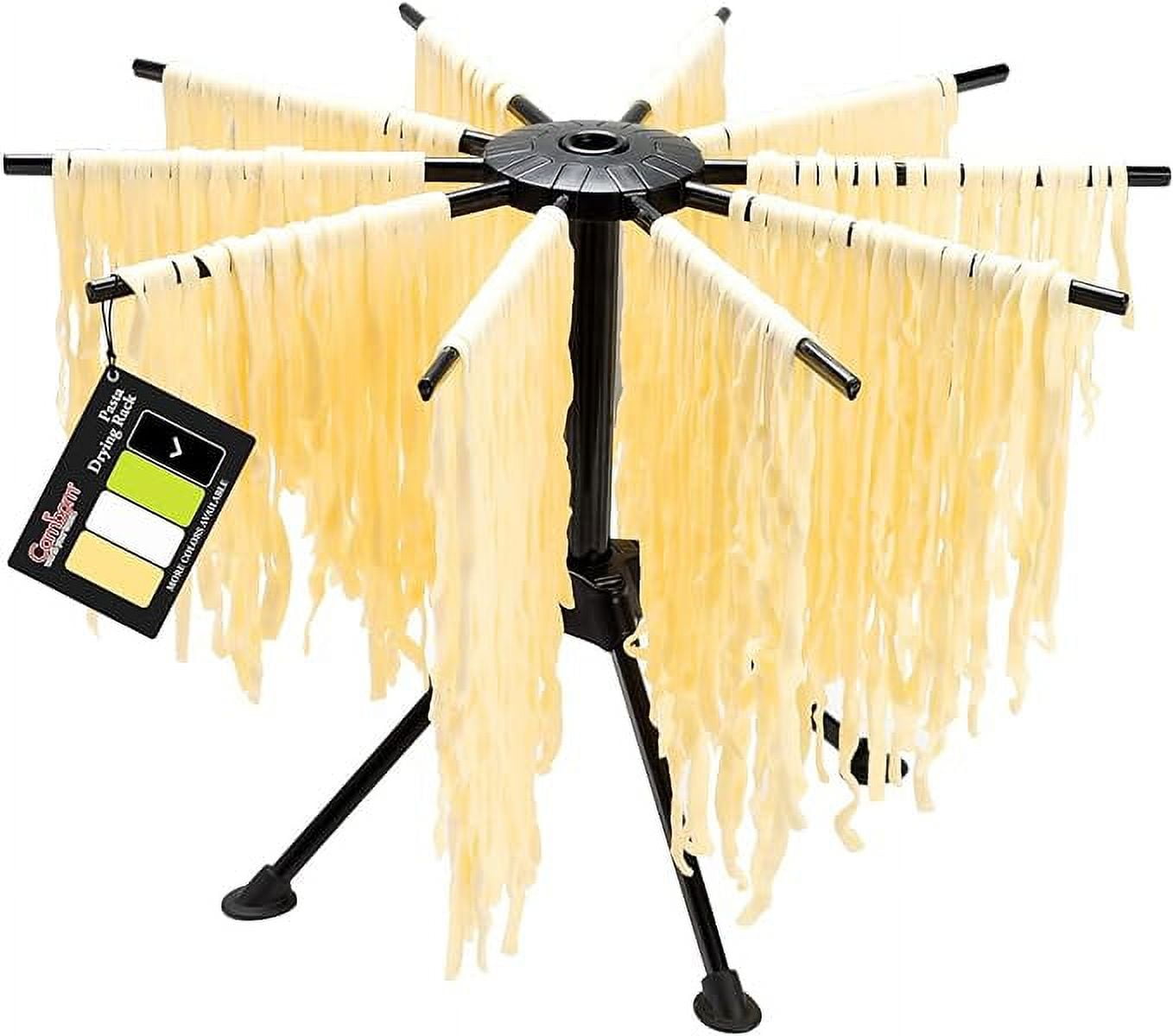 Cambom Foldable Pasta Drying Rack- Plastic Spaghetti Household Noodle ...