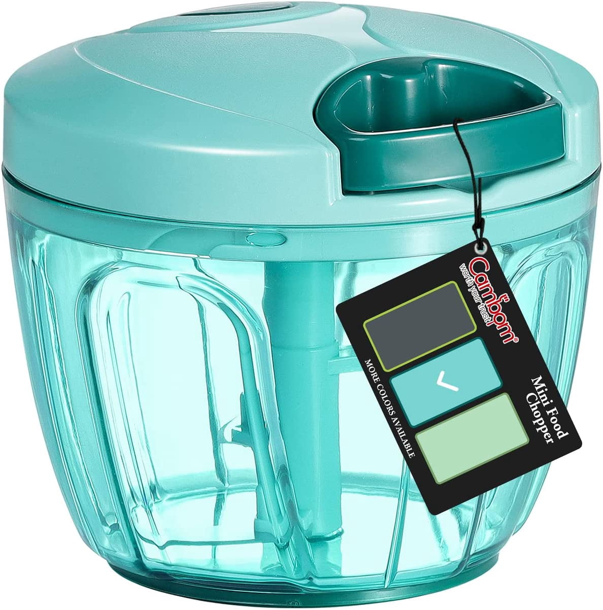 Cambom Manual Food Chopper Vegetable Cutter, Hand String Vegetable ...