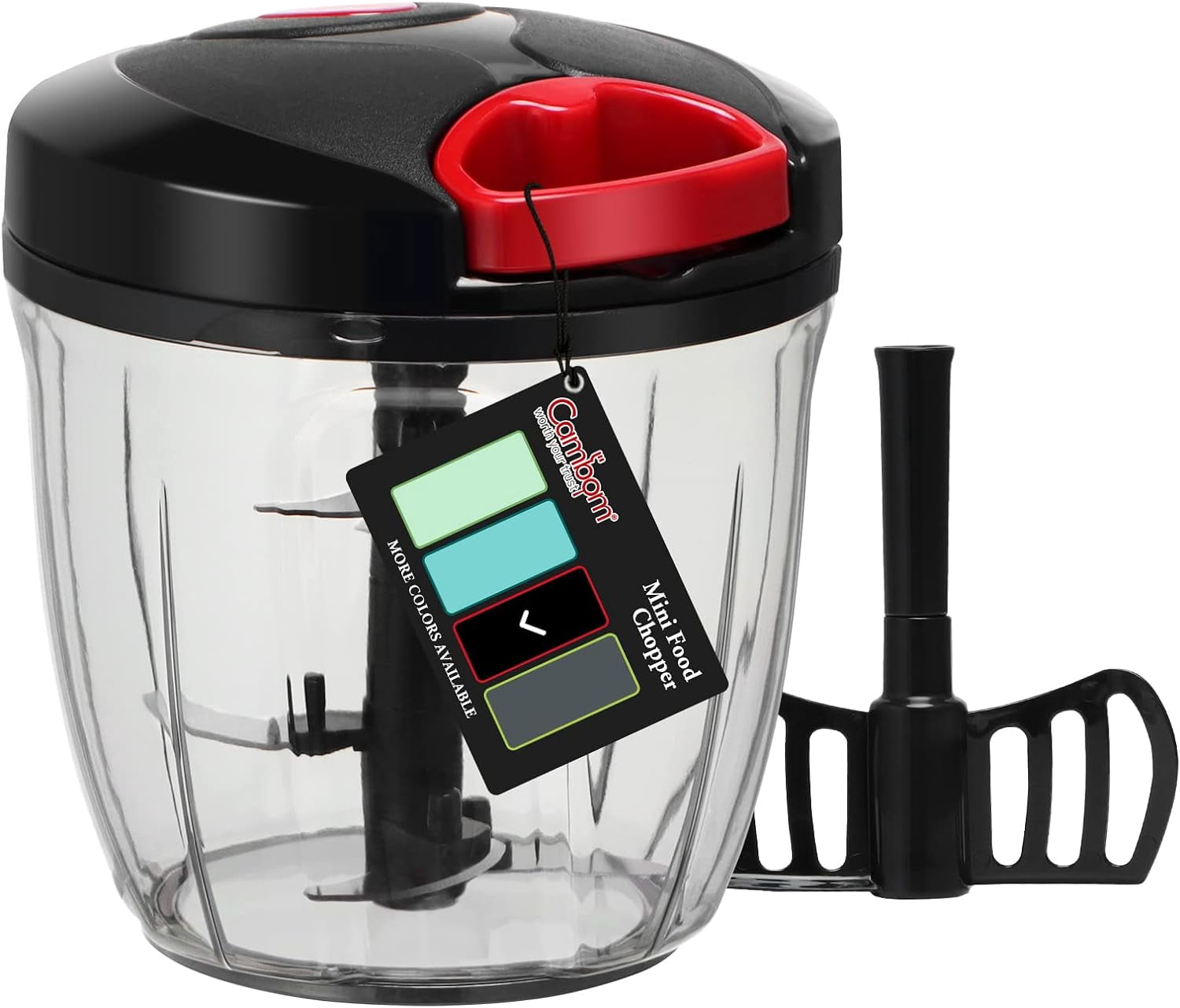 Cambom Manual Food Chopper Vegetable Cutter, Hand String Vegetable ...