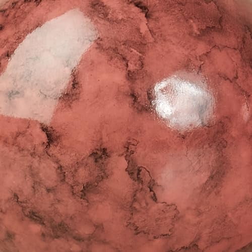 Cambria Cinnabar Marbled Orbs Sphere Balls 4 inches Diameter for ...