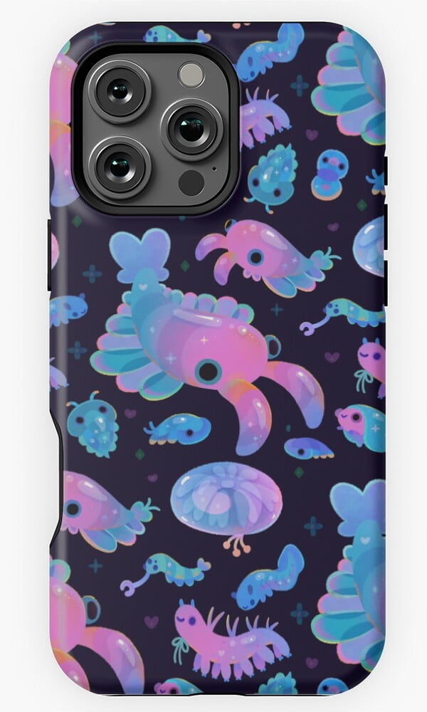 Cambrian Baby Dark Creature Phone Case Compatible with iPhone 11 to 16 ...