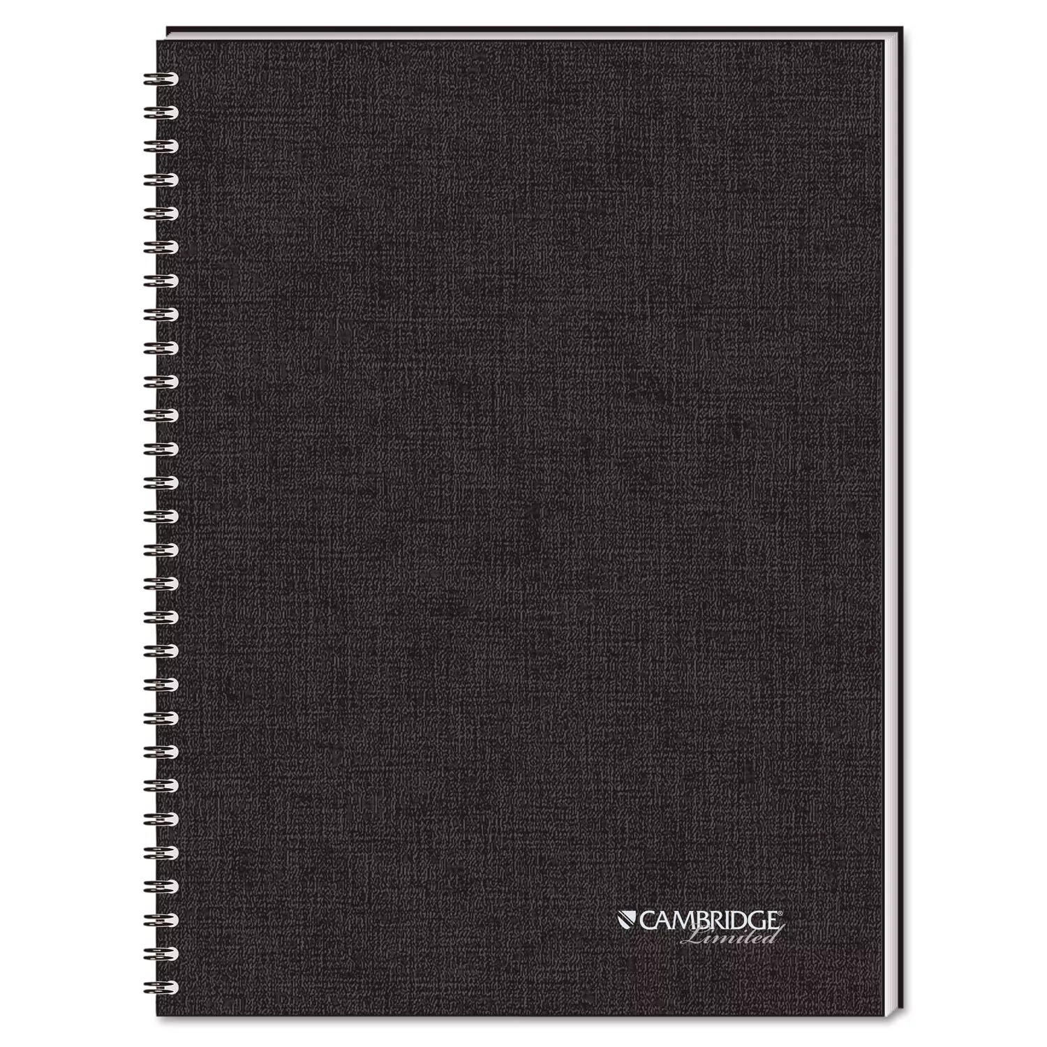 Cambridge 1-Subject Notebooks 5" x 8" Wide Ruled 80 Sheets Black (06074 ...