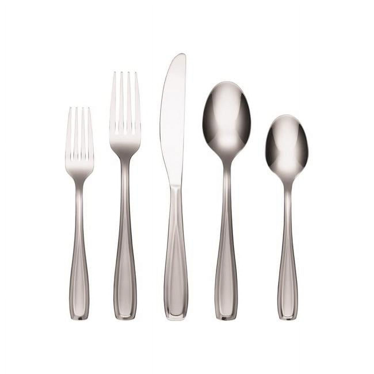 Cambridge 6068044 Waylen Sand Stainless Steel Casual Flatware Set ...